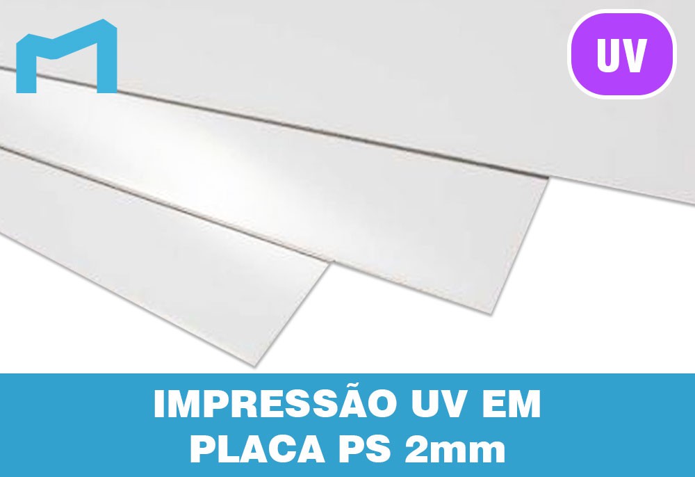 CHAPA / PLACA PS 2x1m (2mm) + IMPRESSÃO UV CHAPA / PLACA PS 2x1m (2mm) + IMPRESSÃO UV